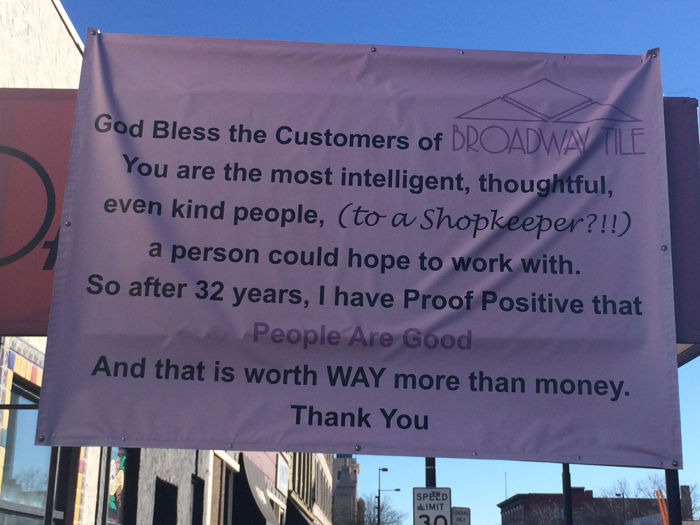 God Bless the Customer